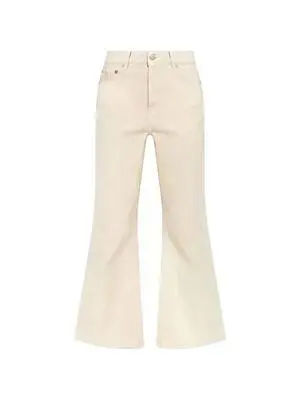 BY MALENE BIRGER Houston Flared Denim Jeans - Neutrals