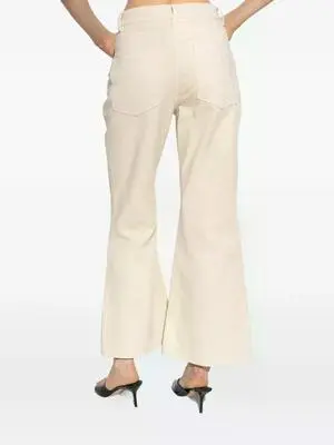 BY MALENE BIRGER Houston Flared Denim Jeans - Neutrals
