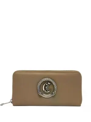 Just Cavalli Logo-detail Zip-fastening Wallet - Brown