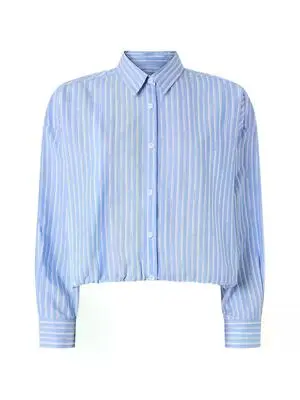 Pinko Striped Shirt With Button Fastening