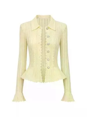 Self-portrait Ruffle Cardigans For Women