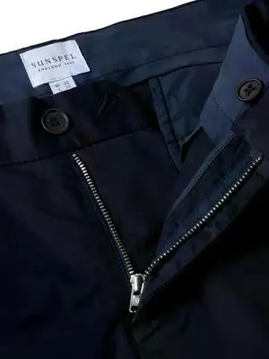Sunspel Slim-fit Trousers - Blue