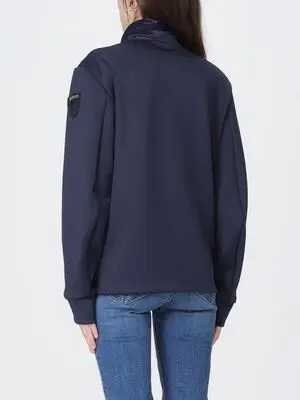 BLAUER. Padded Jacket With Contrasting Sleeves - Blue