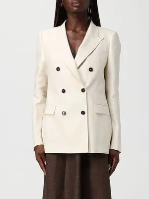 Tagliatore Double Breasted Jacket - Beige