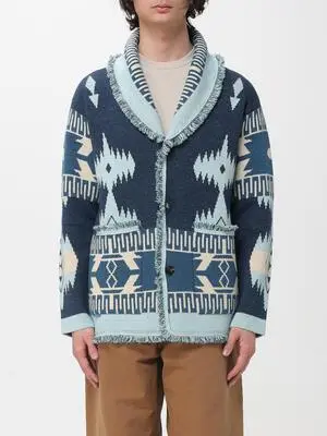 Alanui Jacquard Cotton Cardigan - Navy