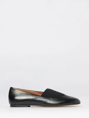 JIL SANDER Elyss Leather Ballerina Flats
