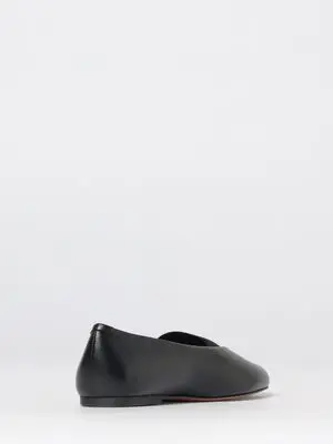 JIL SANDER Elyss Leather Ballerina Flats