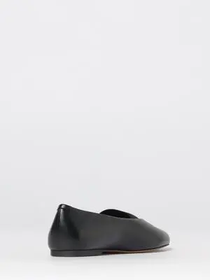 JIL SANDER Elyss Leather Ballerina Flats