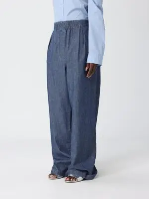 JIL SANDER Cotton Palazzo Trousers