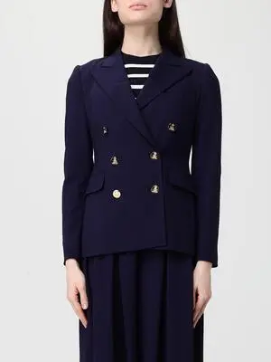 Ralph Lauren Wool Double-breasted Blazer - Blue
