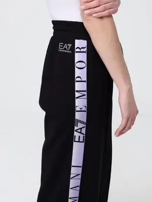 EA7 Relaxed Fit Track Pants - Black