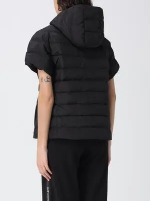 EA7 Quilted Nylon Down Jacket With Short Sleeves
