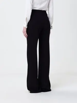 Elisabetta Franchi Tailored Wide Leg Trousers - Black