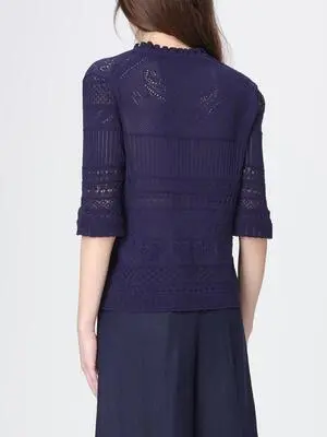 Zadig&Voltaire Organic Cotton Pointelle Knit Top