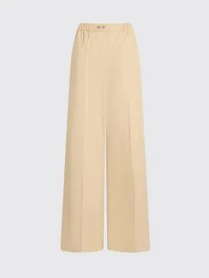 PATOU Organic Cotton Wide-leg Pants - Nude
