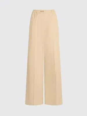 PATOU Organic Cotton Wide-leg Pants - Nude