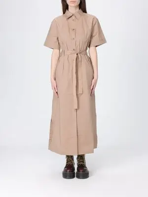 BLAUER. Belted Midi Shirt Dress