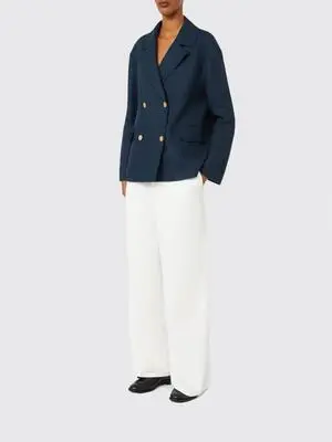 Max Mara Palazzo Trousers In Cotton And Linen