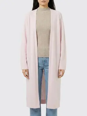 SA SU PHI Long Cashmere Silk Cardigan - Pink