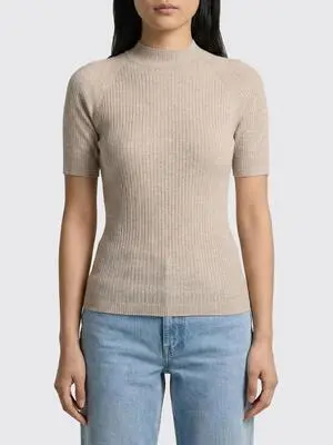 SA SU PHI Cashmere And Silk Knit Top - Beige