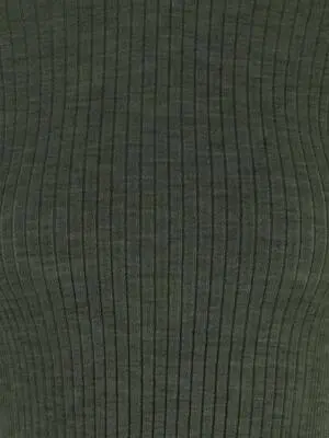SA SU PHI Cashmere And Silk Knit Top - Green