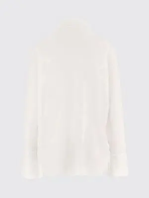 SA SU PHI Silk Pussy-bow Blouse - White