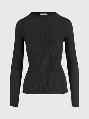 SA SU PHI Cashmere And Silk Ribbed Crewneck Sweater - Black