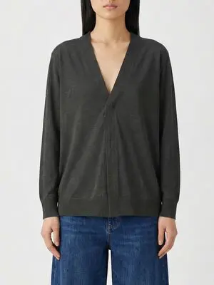 SA SU PHI Cashmere And Silk V-neck Cardigan - Black