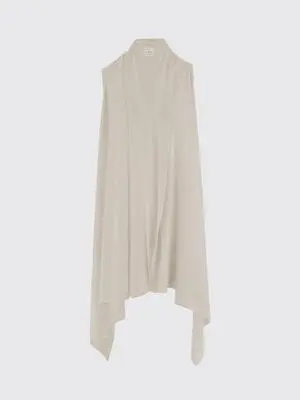 SA SU PHI Long Cashmere And Silk Vest - Ivory