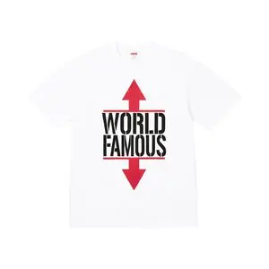 Supreme World Famous Tee - White