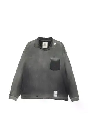 Mihara Yasuhiro Long-sleeved Polo Shirt