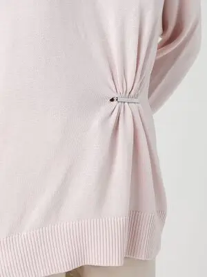 TWINSET Gathered Detail Sweater - Pink