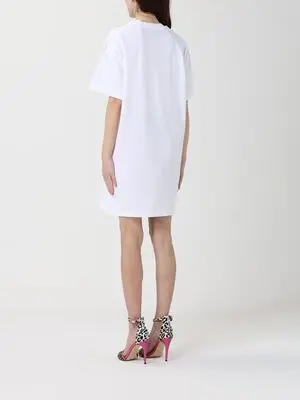 Moschino T-shirt Dress - White