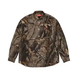 Supreme Small Box Shirt 'realtree Hardwoods Camo - Brown