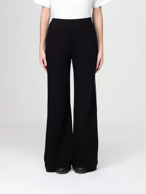 EA7 Jersey Wide Leg Pants - Black