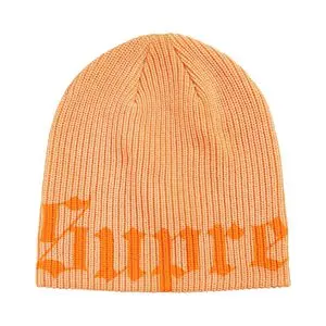 Supreme Old English Printed Beanie - Orange