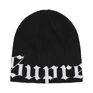 Supreme Printed Beanie - Black