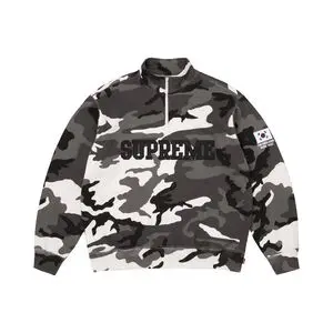 Supreme Shop Flag Half Zip Pullover