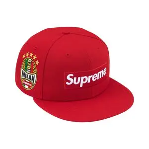 Supreme Shop Box Logo New Era Cap - Red