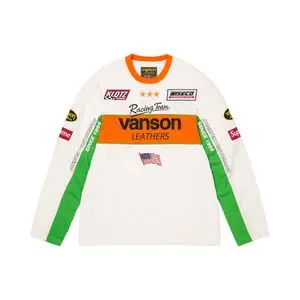 Supreme X Vanson Leathers Long-sleeve Top - White