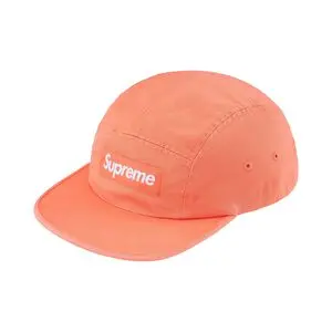 Supreme Washed Chino Twill Camp Cap - Orange