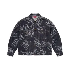 Supreme Denim Trucker Jacket - Black