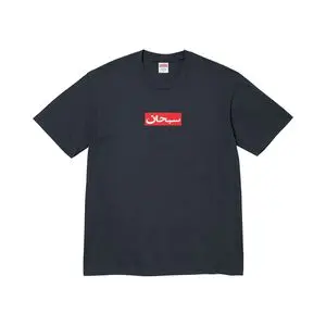 Supreme Arabic Box Logo Tee - Blue