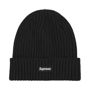 Supreme Overdyed Beanie - Black