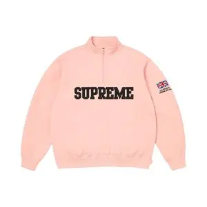 Supreme Half Zip Sweatshirts Hoodies For Women