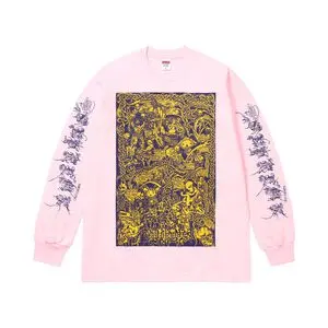 Supreme Wombat Long-sleeve Tee - Pink