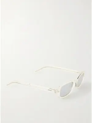 Prada Rectangular-frame Sunglasses - Neutrals