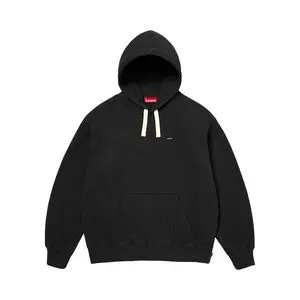 Supreme Small Box Drawcord Hooded Sweatshirt - Black