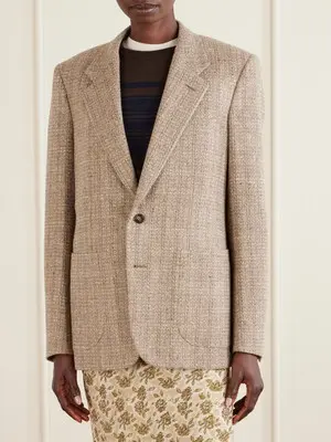 Loro Piana Hedland Checked Tweed Blazer