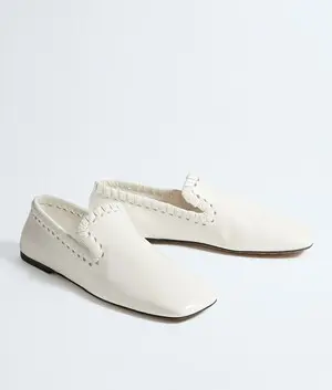 Bottega Veneta Sabato Slipper - Alabaster